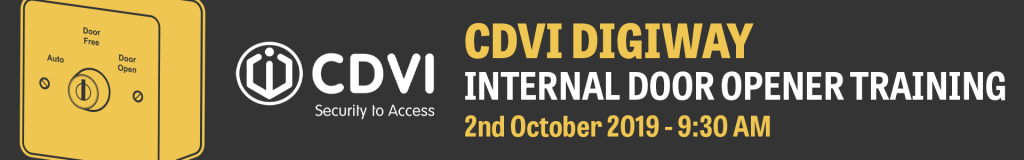 CDVi DIGIWAY Internal Door Opener Training - EasyGates Direct