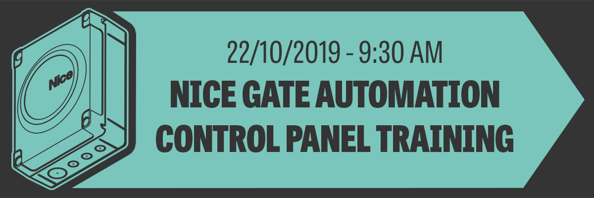 Nice Gate Automation Control Panel Training - October - EasyGates Direct