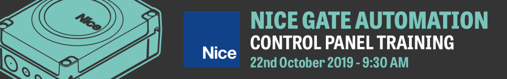 Nice Gate Automation Control Panel Training - October - EasyGates Direct