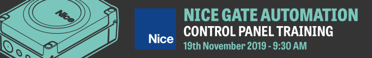 Nice Gate Automation Control Panel Training – November - EasyGates Direct