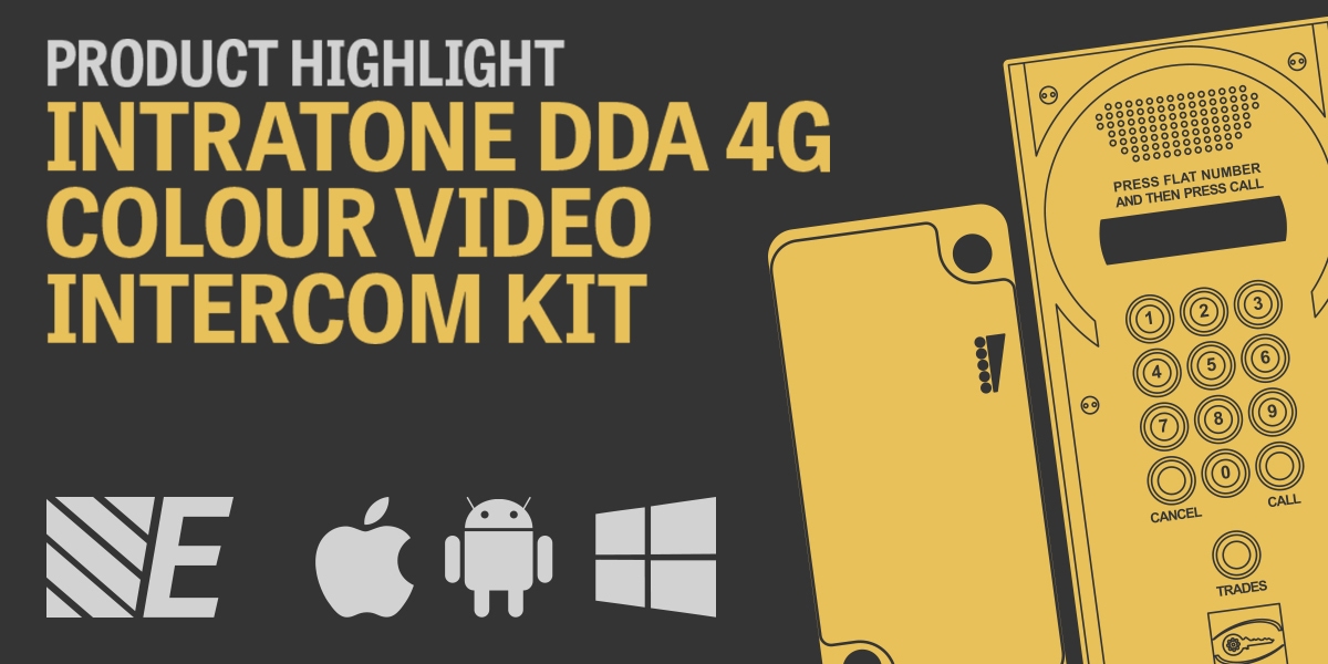 Product Highlight - Intratone DDA 4G Colour Video Intercom Kits ...
