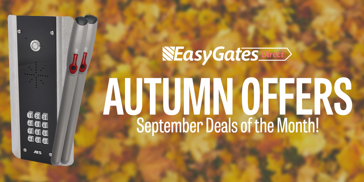 Autumn Offers: September Deals of the Month & More - EasyGates Direct