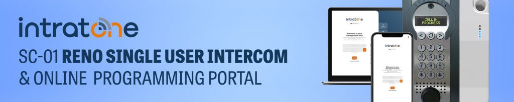 Programming Guide - Intratone SC-01 Reno Single User Intercom Kit ...