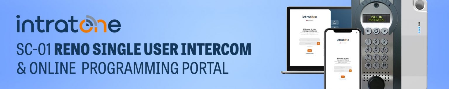 Programming Guide - Intratone SC-01 Reno Single User Intercom Kit ...