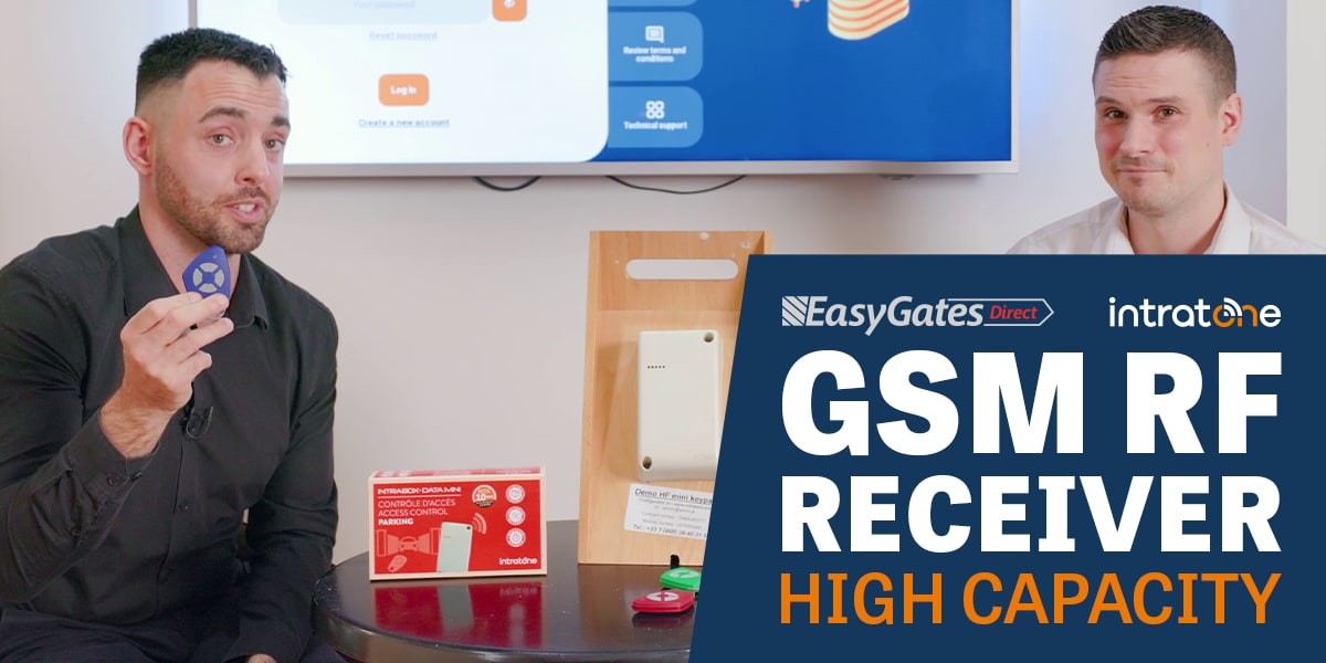 Intratone GSM RF Receiver Video - EasyGates Direct