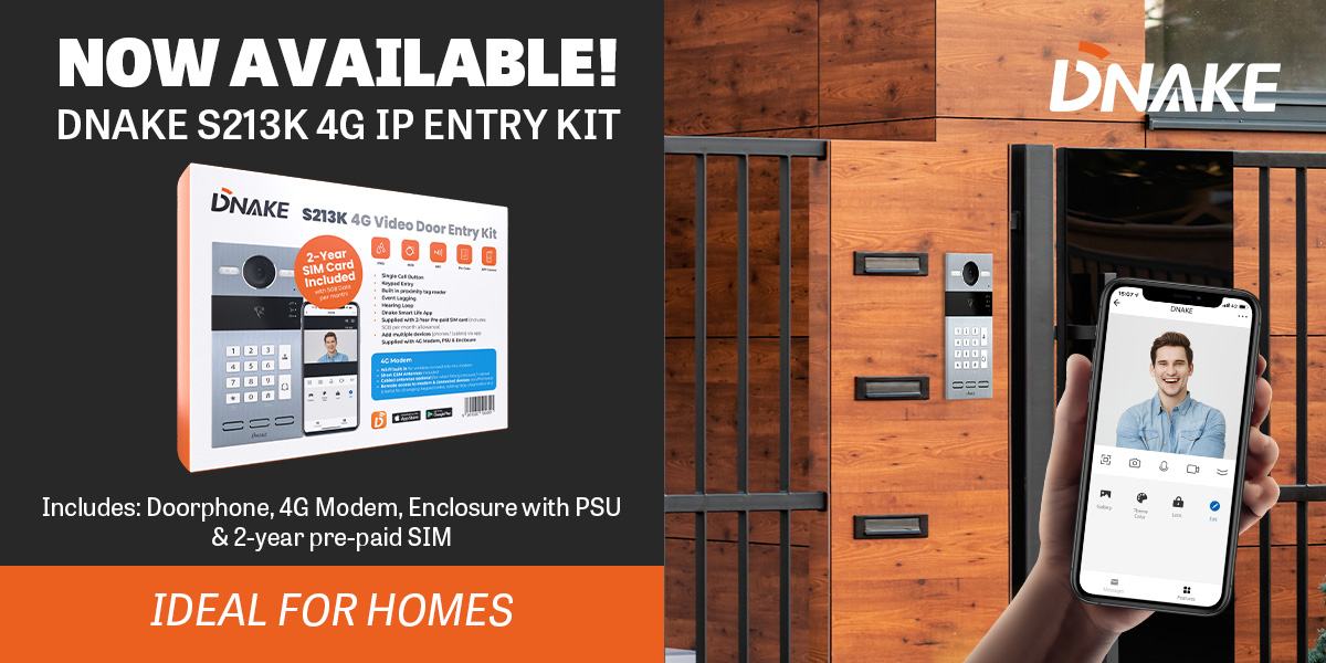 DNAKE S213K-4G Door Entry Kit - An all-inclusive solution from EG ...