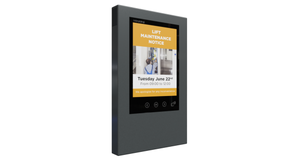 Intratone 11-0107 Interactive Digital Notice Board Only (Indoor Version ...