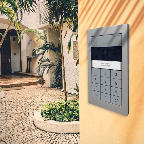 Comelit Ultra One Button Video Intercom Kit – Surface Mounted (With ...