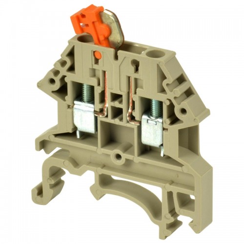 4mm Din Rail Mount Disconnect Through Terminal DK4N-TG