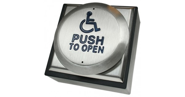 DDA-900-1 Wheelchair & Push To Open Exit Button (Surface)