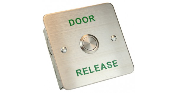 DRB-002F-DR Door Release Push Button (Flush / Surface)