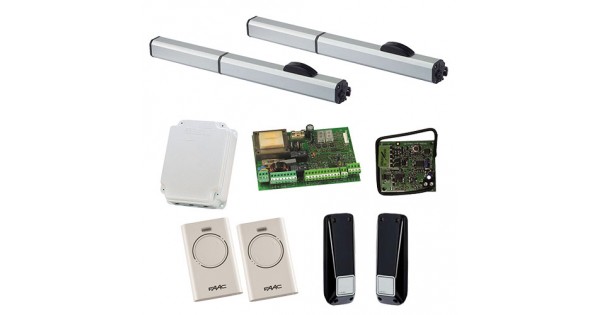 FAAC 400 CBAC UK KIT - Double Ram Kit (230v, 2.2m Max Per Leaf)