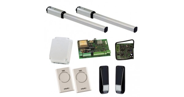 FAAC 402 UK KIT - Double Ram Kit (230v, 1.8m Max Per Leaf)