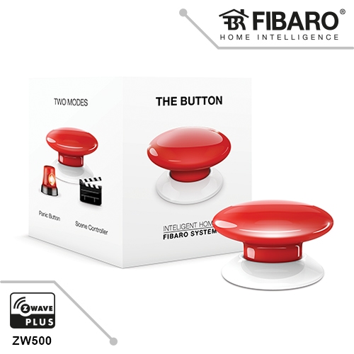 Fibaro The Button - Red Z-Wave Scene Controller