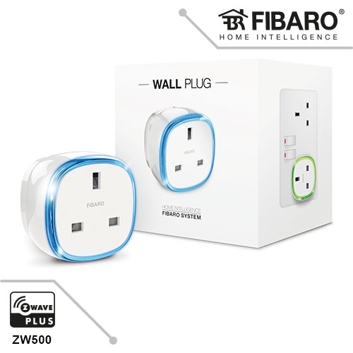 Fibaro Wall Plug UK Type G FGWPG-111 (Z-Wave)