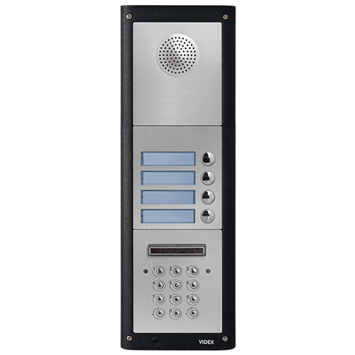 Videx 4000 Series Surface Mounted Audio Intercom Systems with Keypad ...