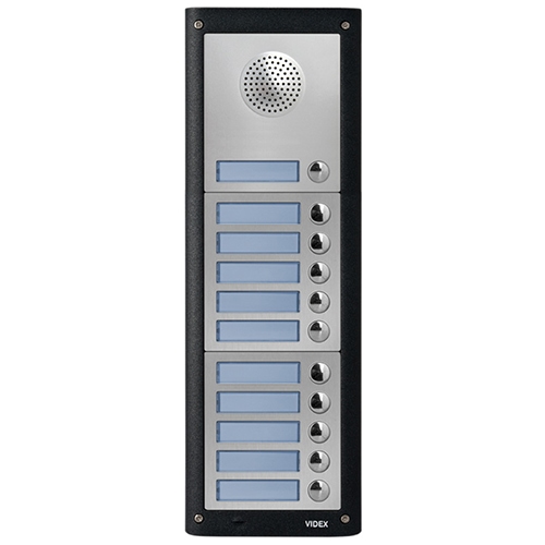 Videx 4000 Series Surface Mounted Audio Intercom Systems - 1 to 12 Users