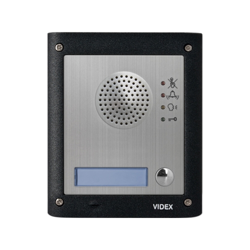 Videx 4K Series Surface Mount 4G GSM Intercom Systems - 1 User
