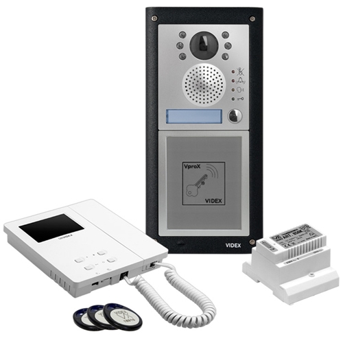 Videx CVKX4K 6000 Series 1 or 2 Button, Surface or Flush Mounted Colour ...