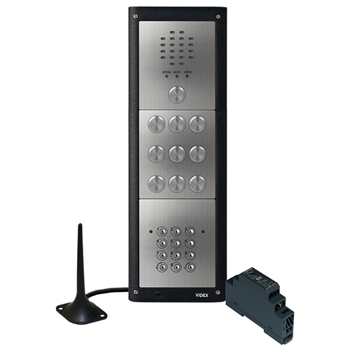 Videx VR4K Surface Mounted Vandal Resistant GSM Audio Kits with Keypad ...