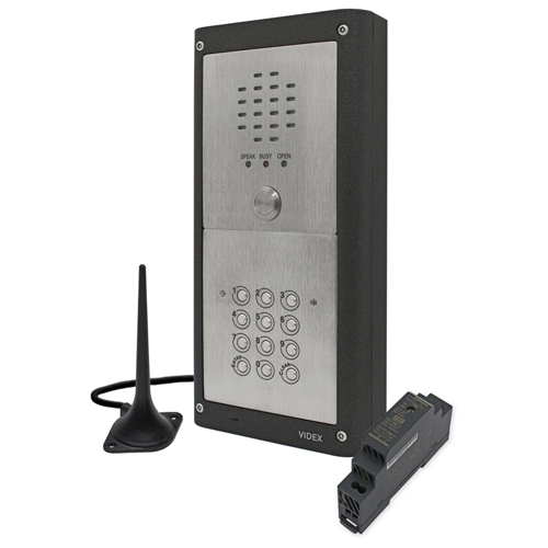 Videx VR4K Surface Mounted Vandal Resistant GSM Audio Kits with Keypad ...