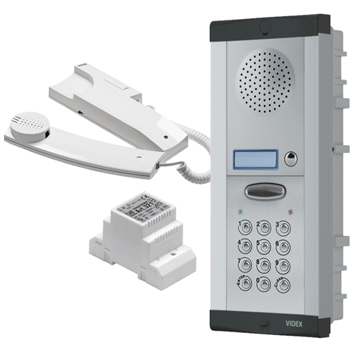 Videx 8000 Series Flush Mounted Intercom Systems with Keypad - 1 to 12 ...