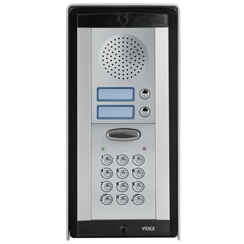 Videx 8000 Series Flush Mounted Intercom Systems with Keypad - 1 to 12 ...