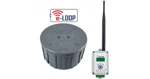 AES e-LOOP In-ground Loop Kit PRESENCE MODE With LCD Transceiver ...