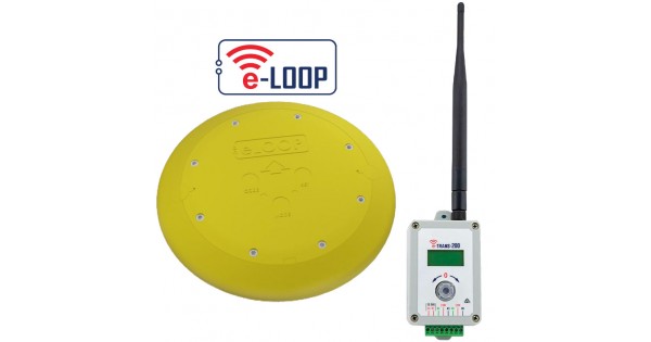 Aes E Loop Commercial Loop Kit Exit Mode With Lcd Transceiver Wireless Vehicle Detection System