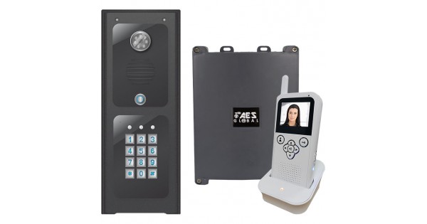 AES DECT 705 Modular Wireless Single Button Video Intercoms