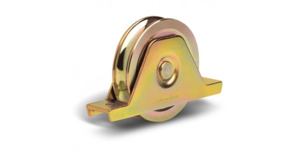 Rolling Center 1227PSO 120mm DIA O Groove Weld Support Wheel 2 Bearing ...