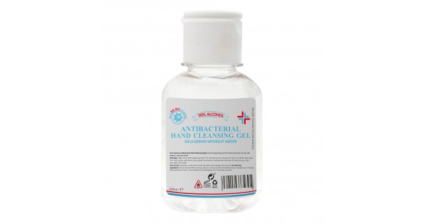 100ml 70% Alcohol Antibacterial Hand Gel (Pack of 60) Kills 99.9% of Germs
